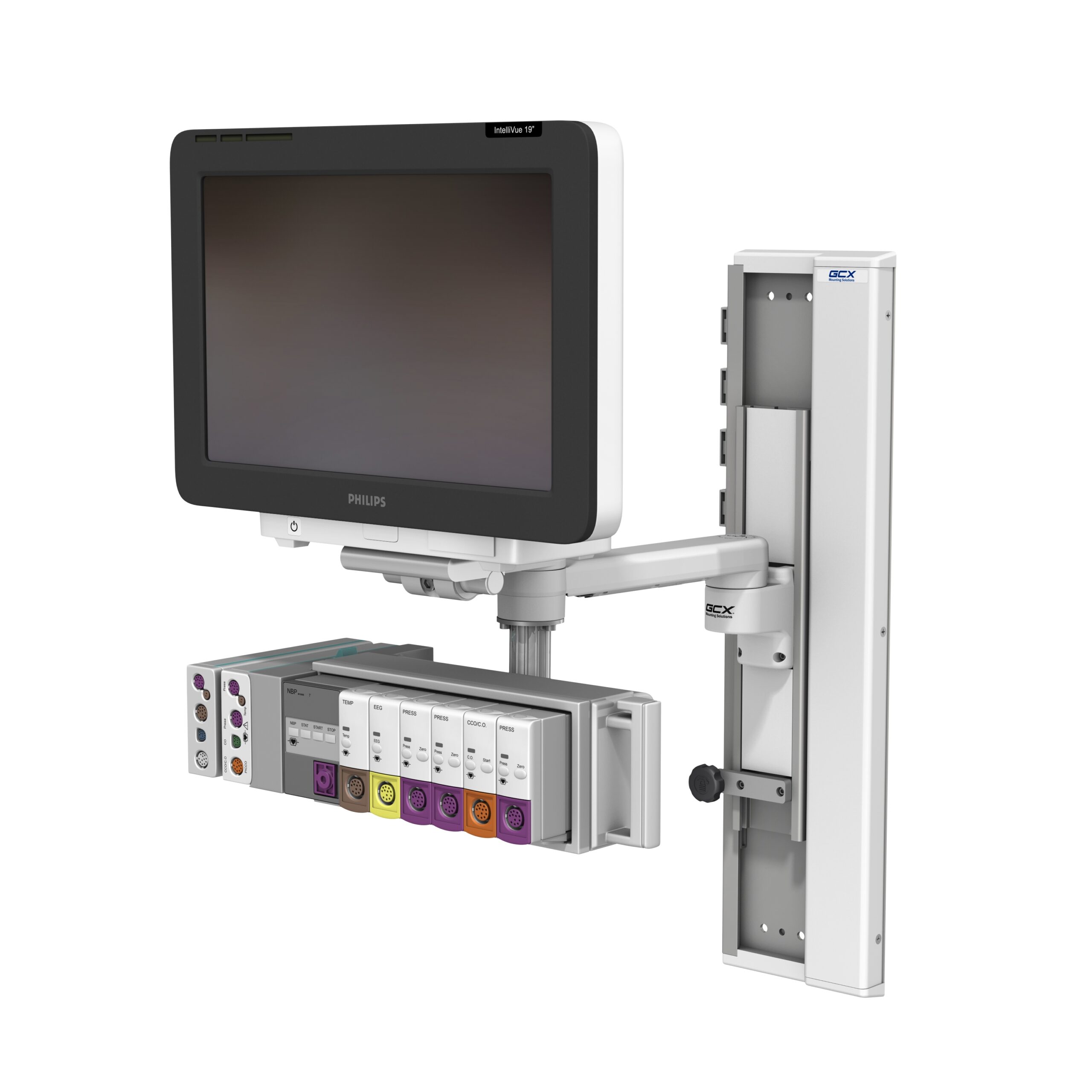 Philips IntelliVue MX800 Variable Height Channel with 12"/30.5 cm M ...