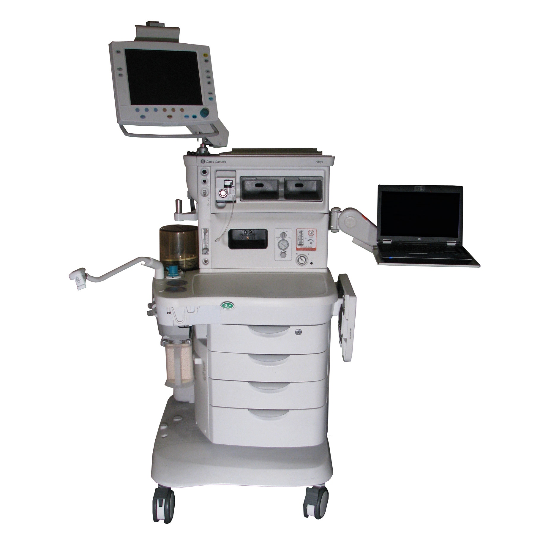 VHM pour ordinateur portable sur GE Healthcare Aisys | Solutions de montage GCX Medical