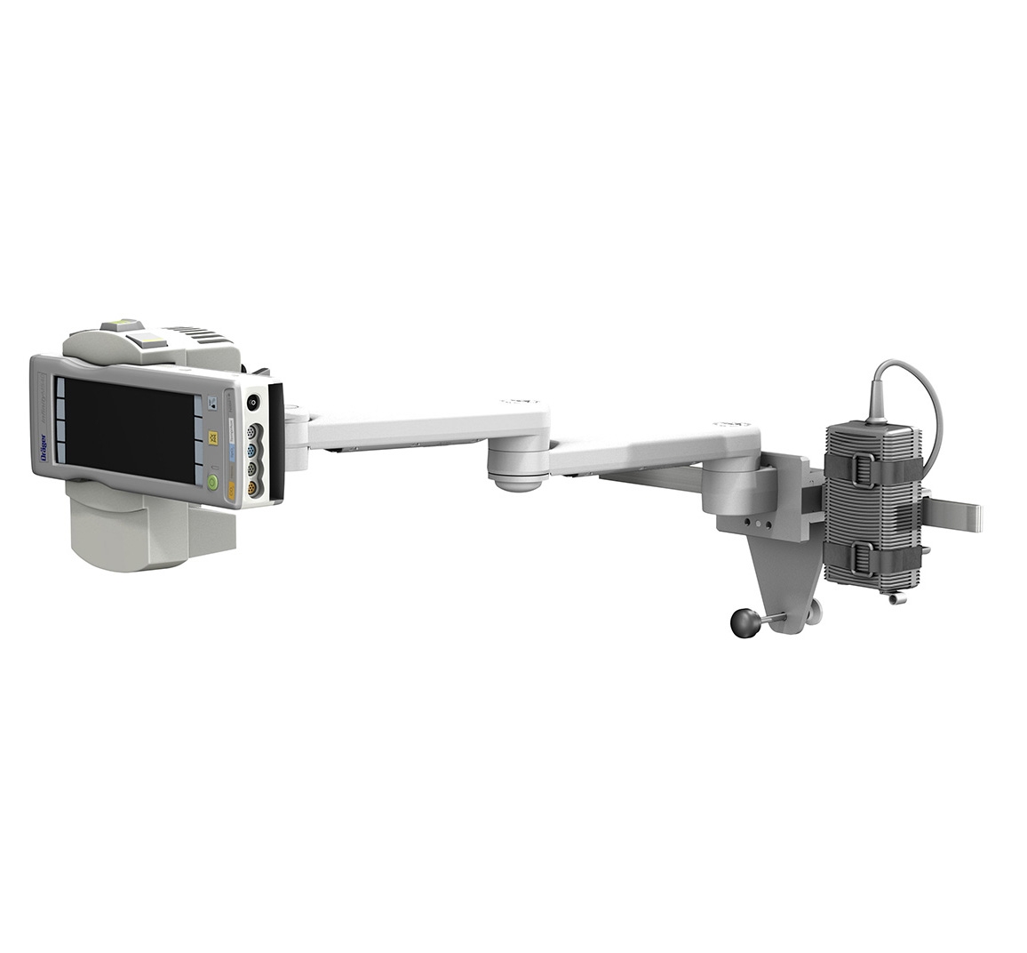 Dräger Infinity® M540 on M Series Pivot Arm with Horizontal Rail ...