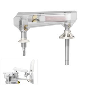 GE Aisys CS2 Variable Height Ventilator Display Arm | GCX Medical Mounting Solutions