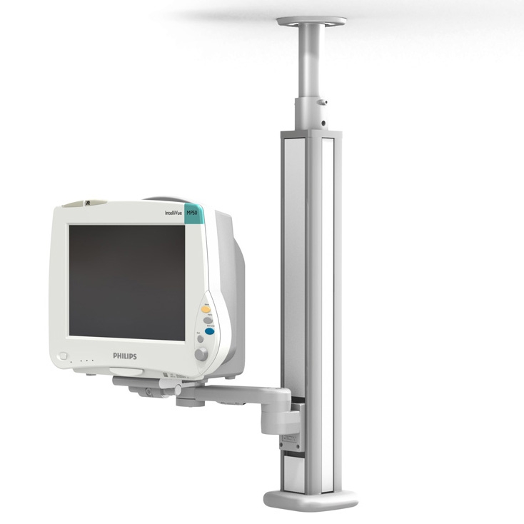 Philips IntelliVue MP40/50 Ceiling Mount | GCX Medical Mounting Solutions