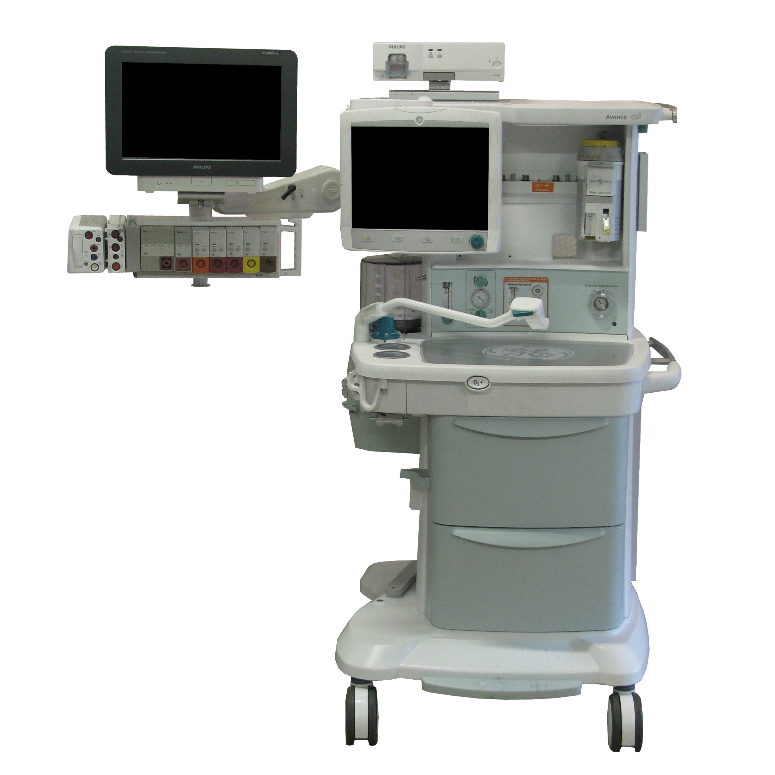 Philips IntelliVue MX700/800 on GE Healthcare Avance CS2 | GCX Medical ...