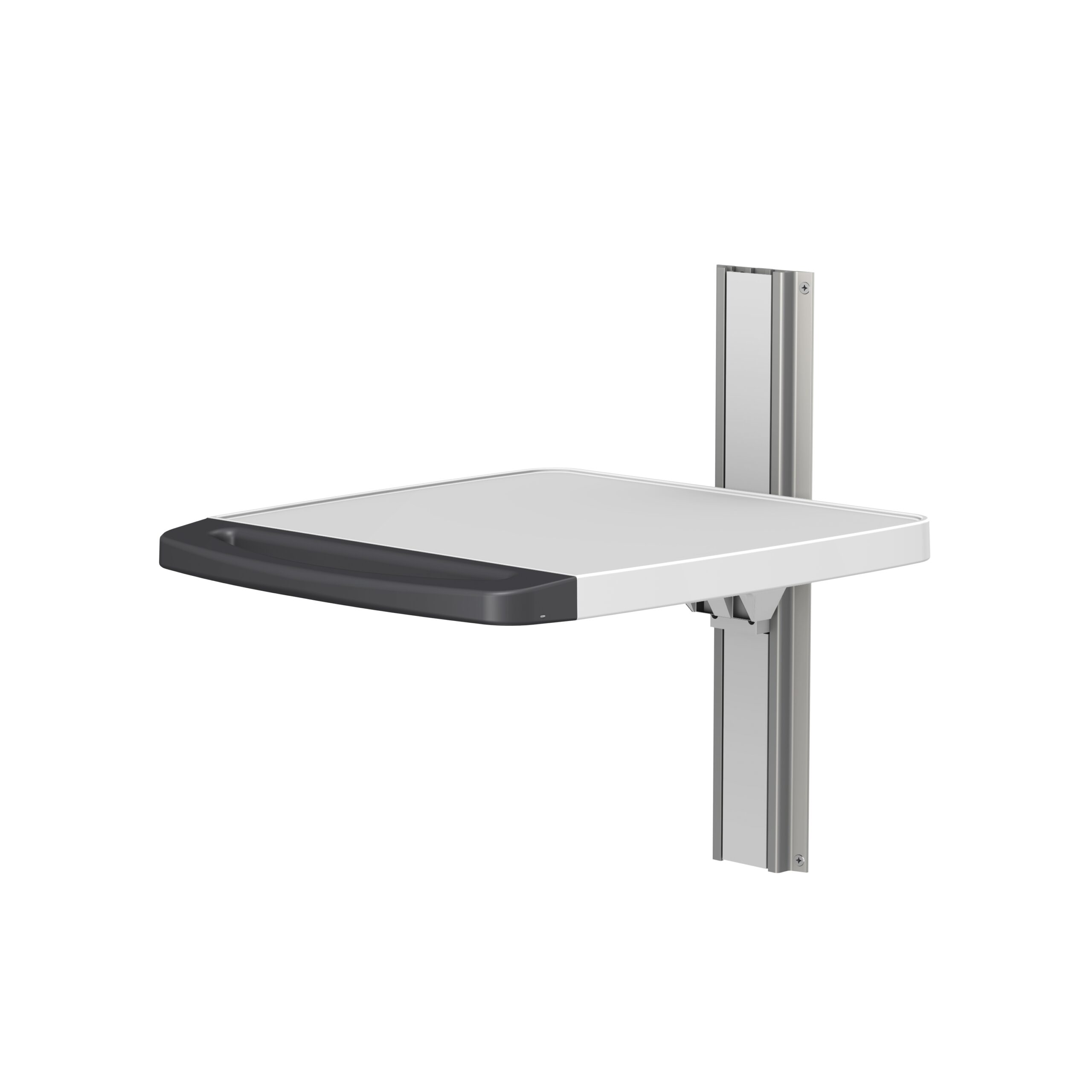 Slim-Line Tray with Integrated Handle | GCX Medical Mounting Solutions