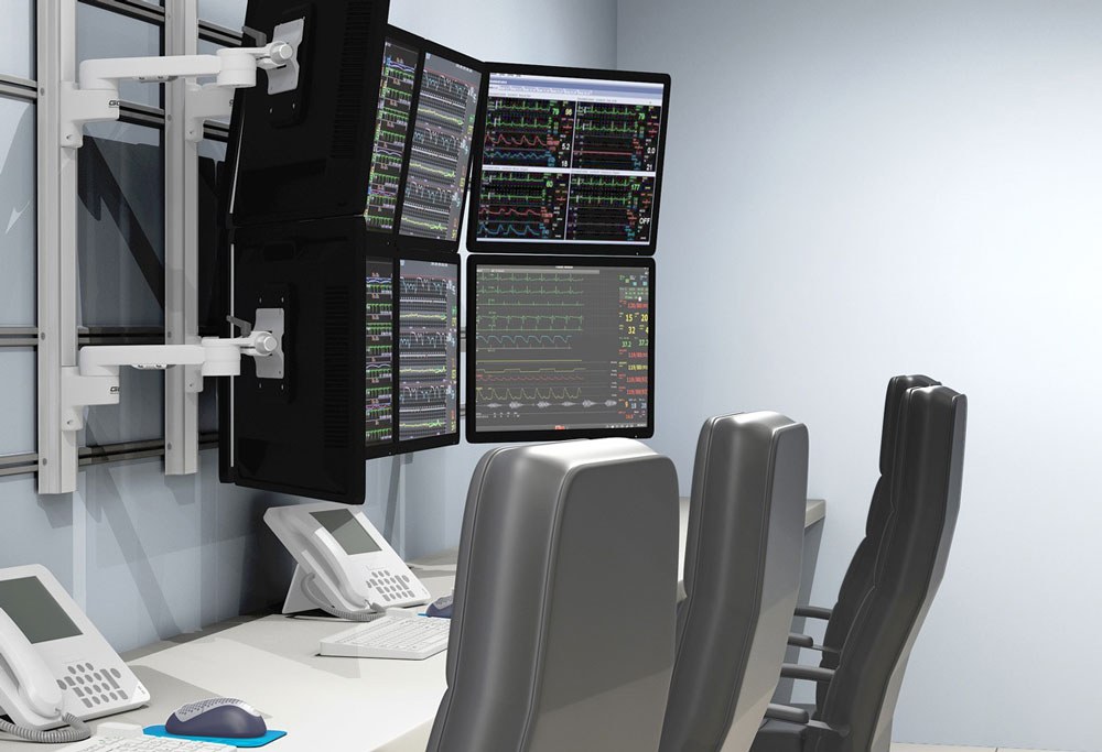 Telemetry Central Stations | GCX Medical Mounting Solutions